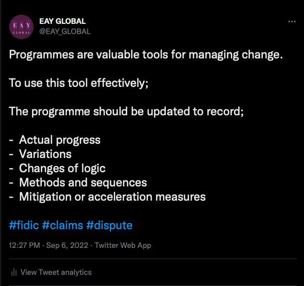 GYK Newsletter - Prepare the Effective Disruption Claim - EAY GLOBAL